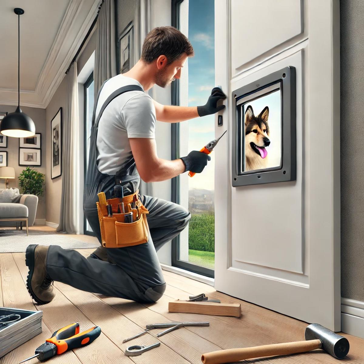 Hondenluik laten plaatsen? Boek snel een klusjesman